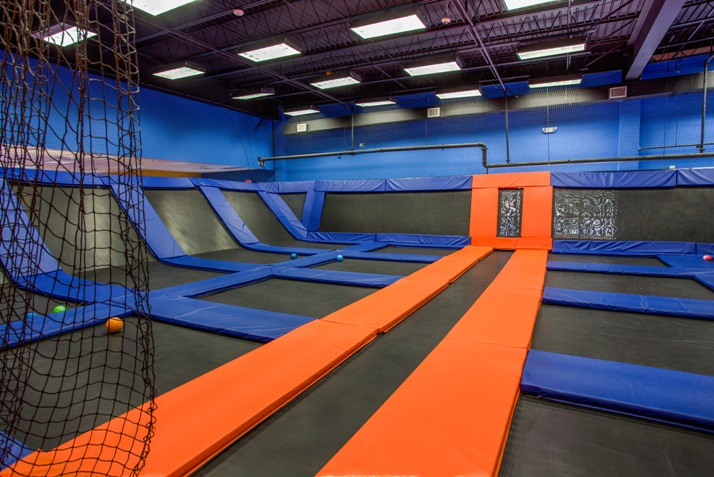 Dodge Ball Trampoline Arena for sale | Fun Center Equipment