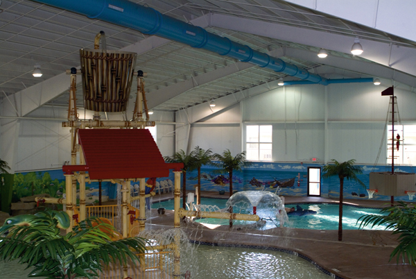 Indoor Resort Water Park Slide for sale | Fun Center Equipment